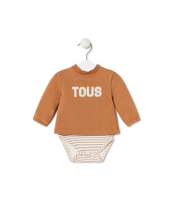 Body de bebé con camiseta de algodón efecto 2 en 1 · Tous · El Corte Inglés