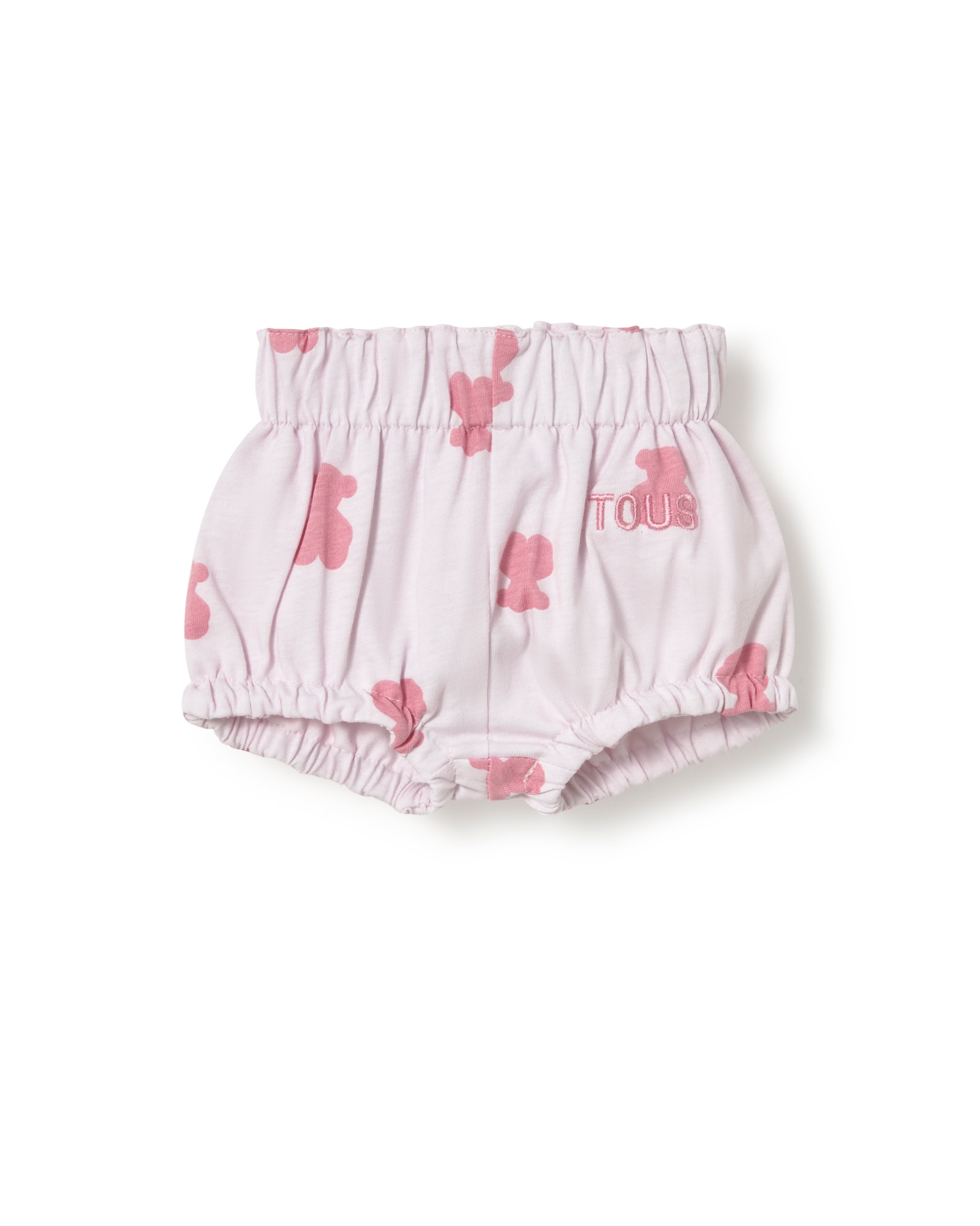 Conjunto de bebé en algodón con osos de camiseta y pololo Rosa claro ...
