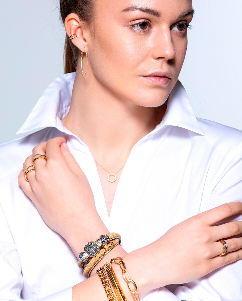 Anillo colección Colors de oro · Isabel Guarch · El Corte Inglés