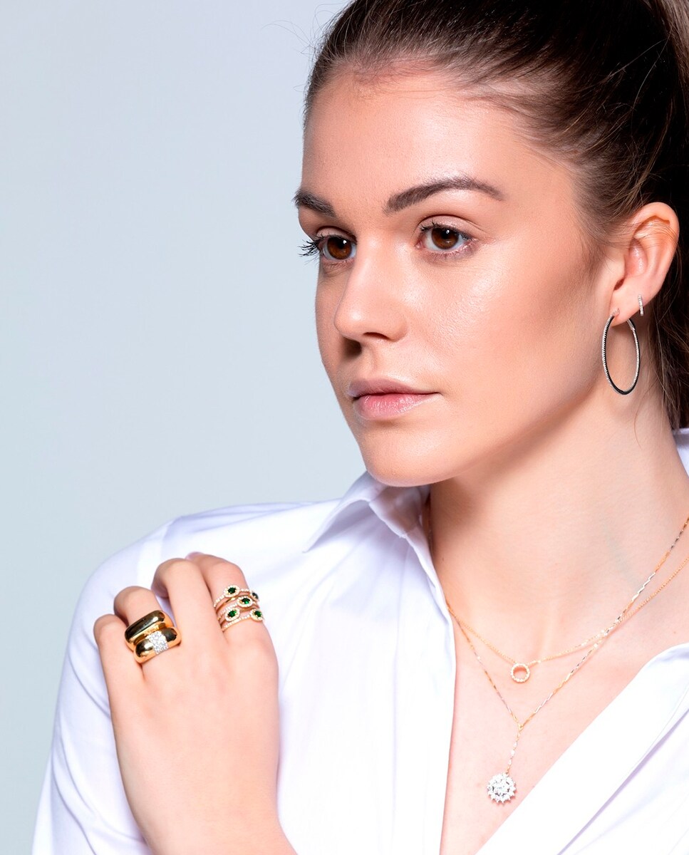 Anillo colección Colors de oro y diamante · Isabel Guarch · El Corte Inglés