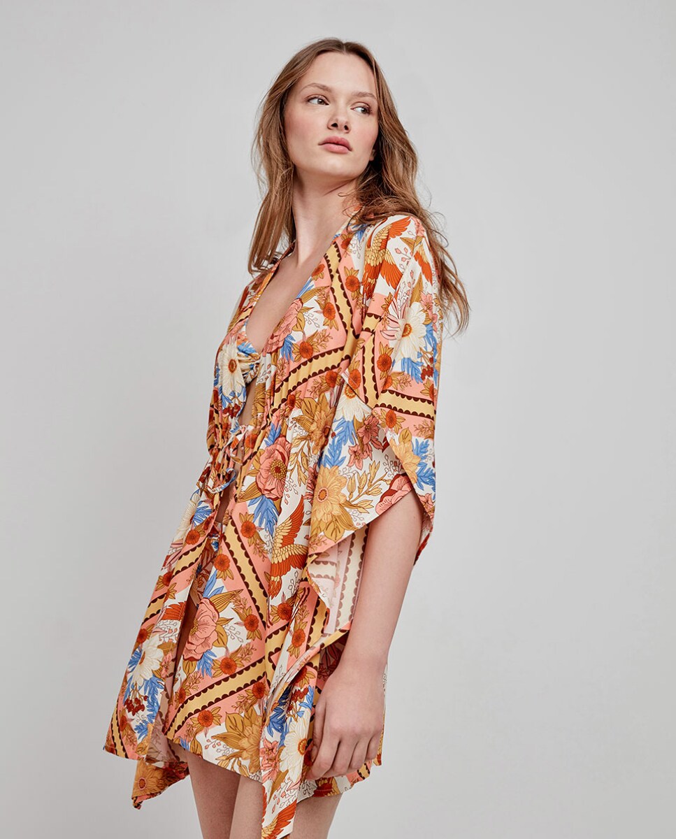 Caftán de playa estampado · Gisela · El Corte Inglés