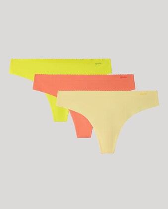 Pak de 3 braguitas brasileñas en colores surtidos · Gisela · El Corte ...