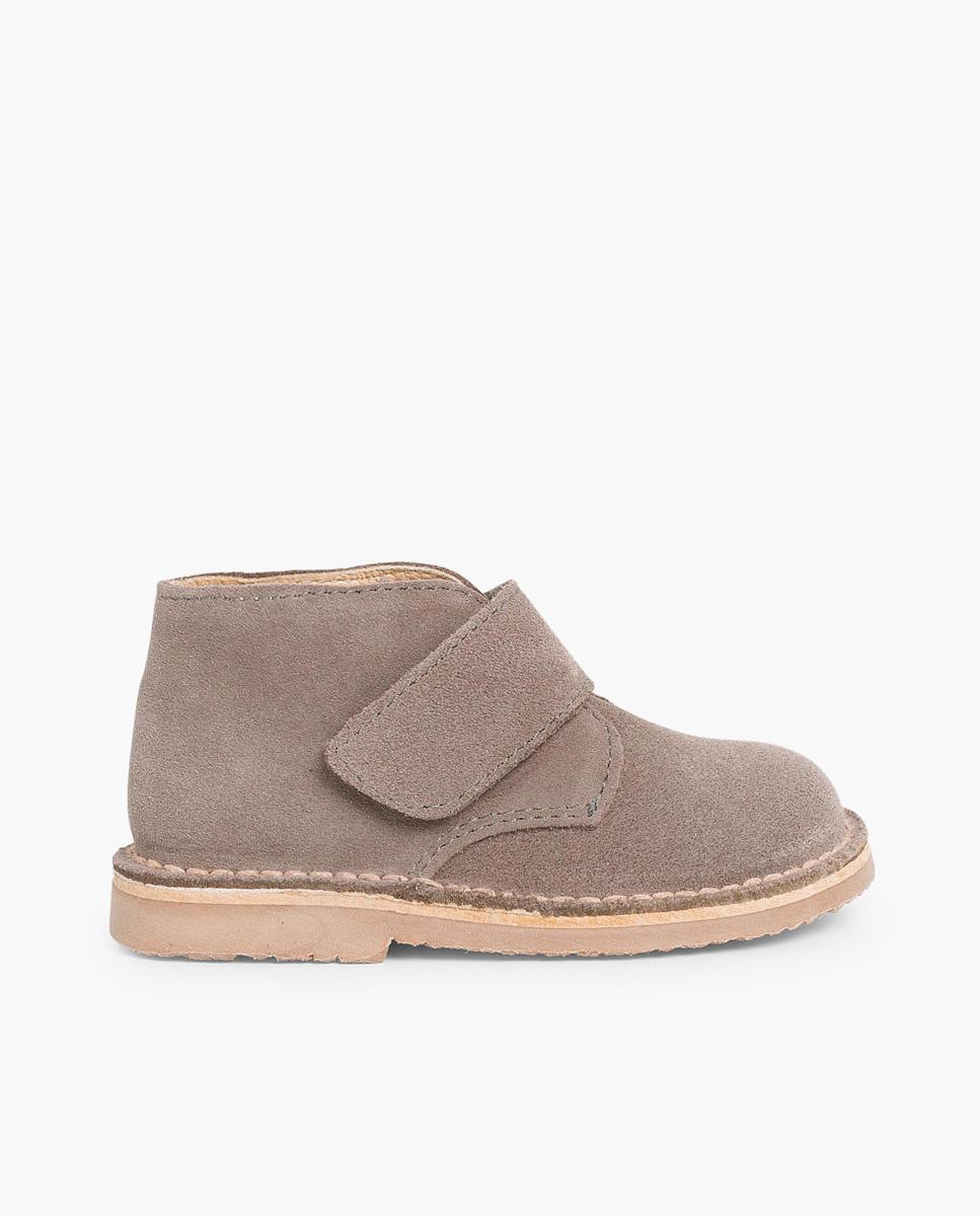 Botas de Bebé Niño Botas Safari tira adherente Gris Pisamonas · El ...