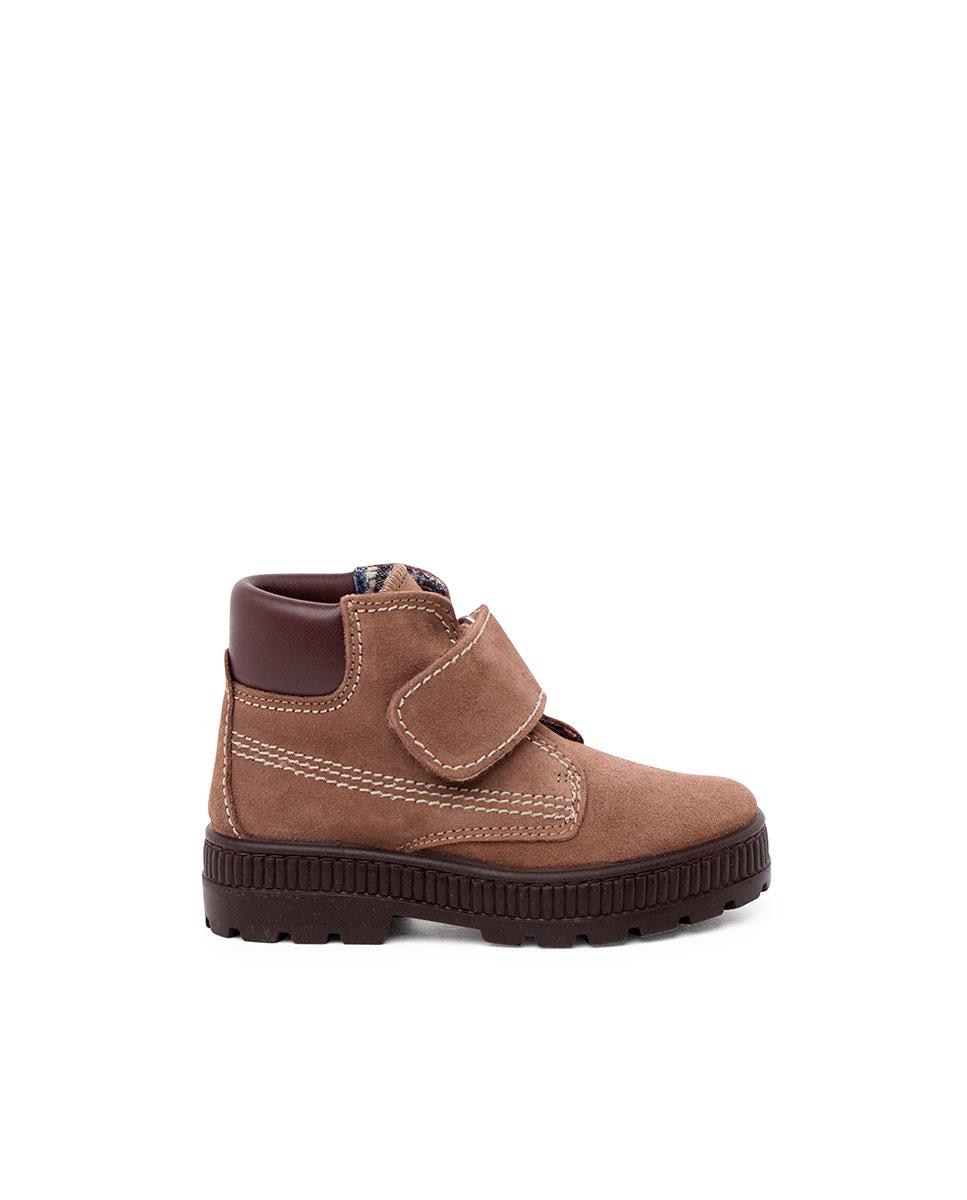 Botines de niños de piel con cierre adherente · Pisamonas · El Corte Inglés