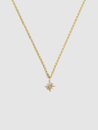 Collar Polar Star de plata bañado en oro · Singularu · El Corte Inglés