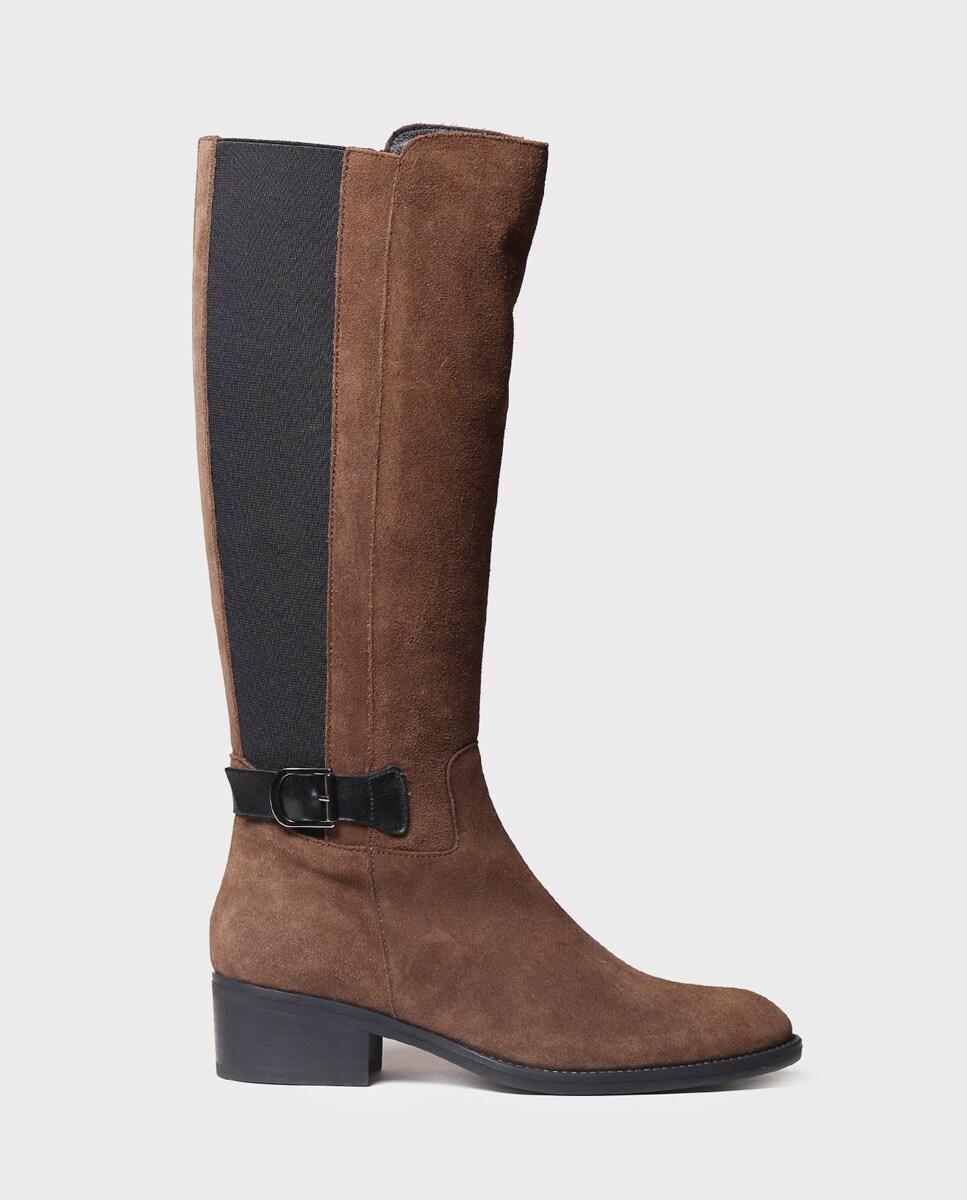 Botas de mujer de serraje con cremallera · Toni Pons · El Corte Inglés