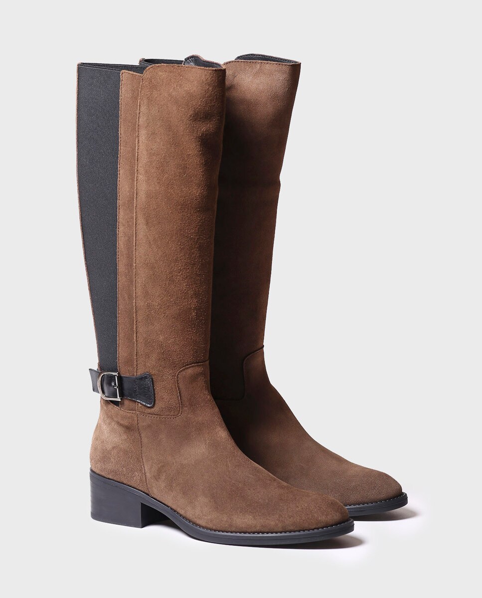 Botas de mujer de serraje con cremallera · Toni Pons · El Corte Inglés