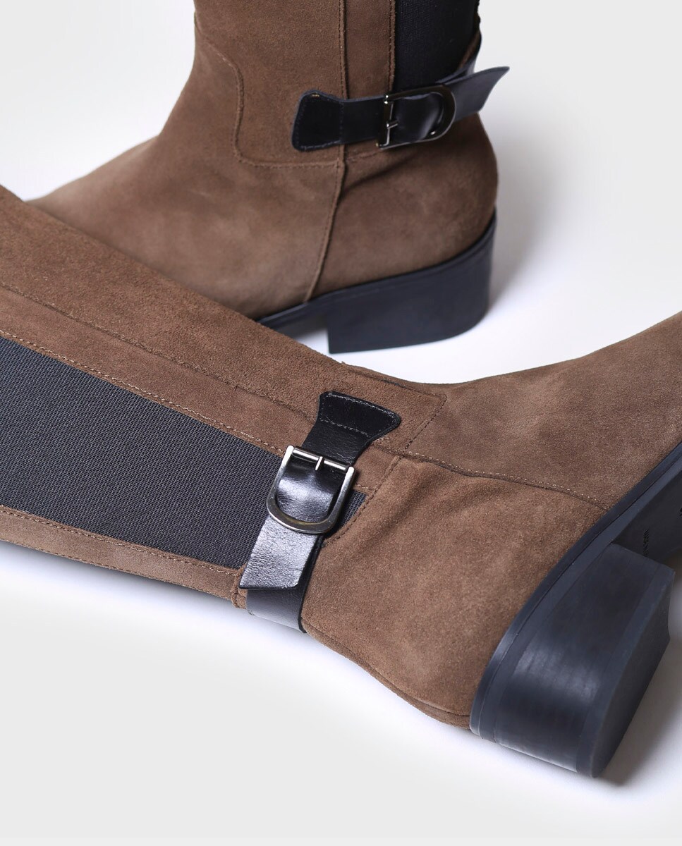 Botas de mujer de serraje con cremallera · Toni Pons · El Corte Inglés