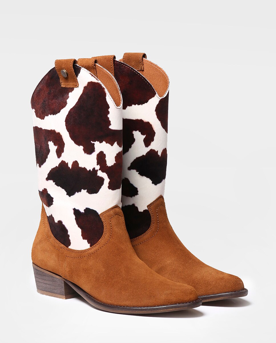 Botas de mujer de serraje tipo campera · Toni Pons · El Corte Inglés