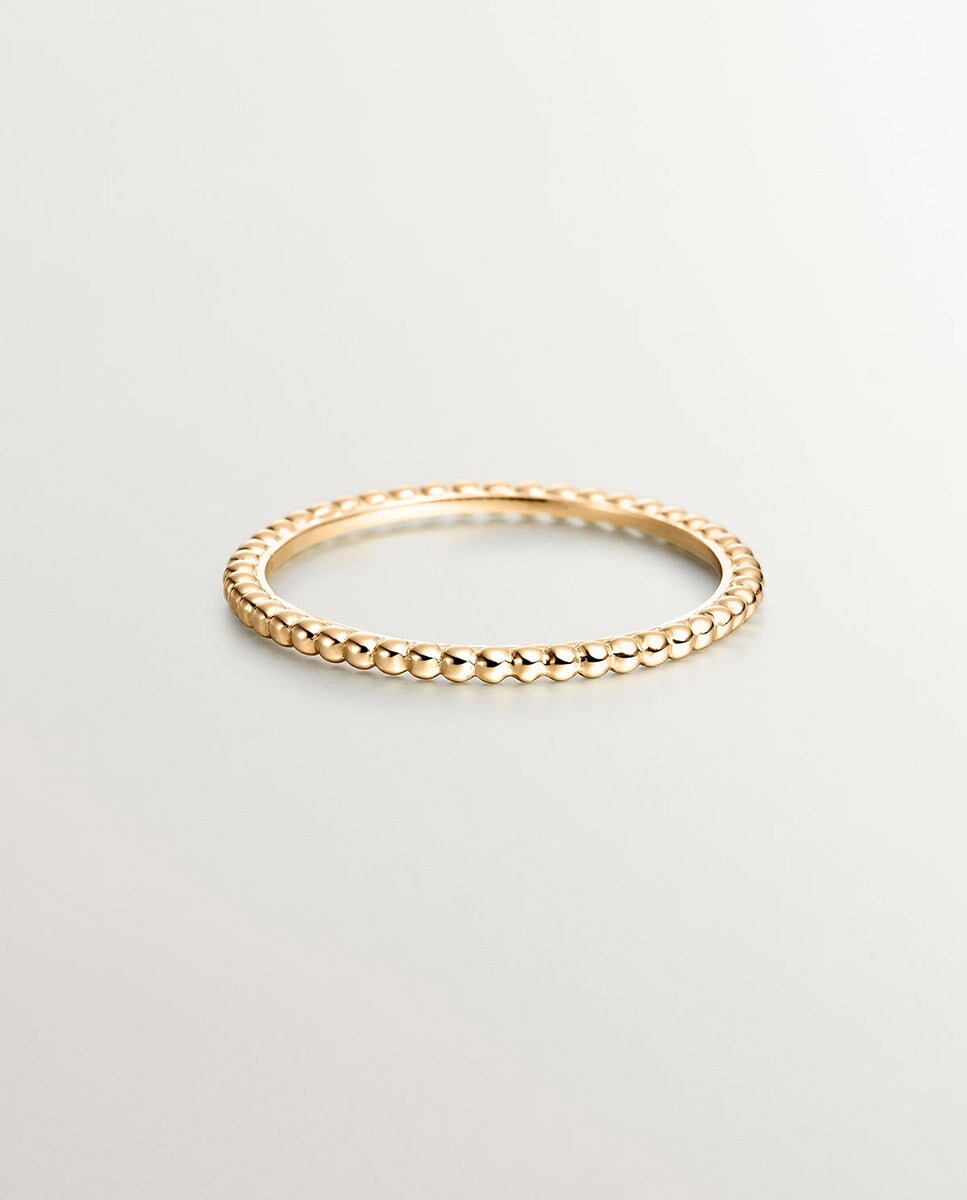 Anillo Goldie de oro amarillo y esferas · Aristocrazy · El Corte Inglés