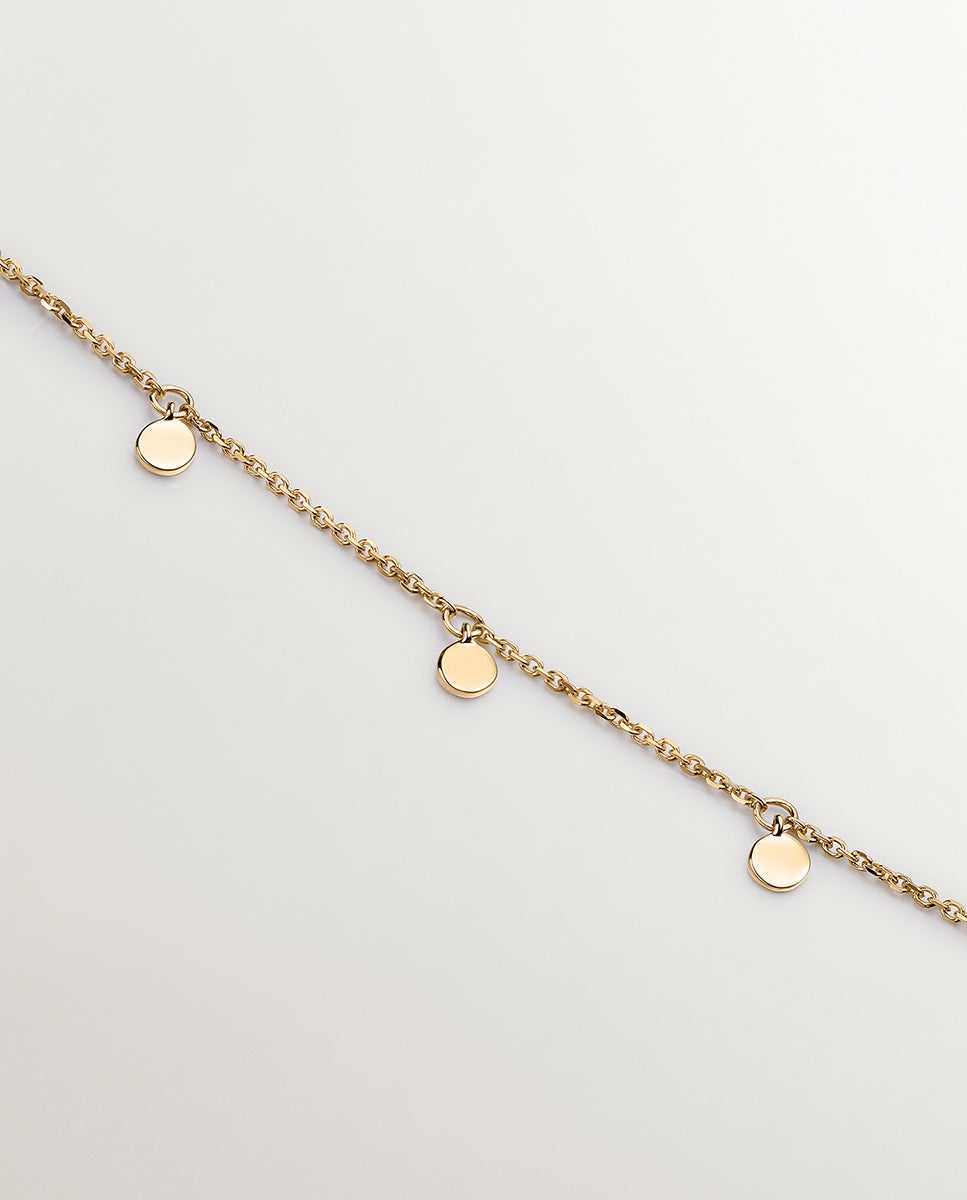 Collar de oro amarillo de 9K con esferas Oro Aristocrazy · El Corte Inglés