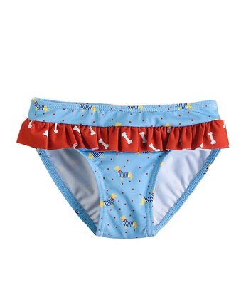 Culetín de bebé niña estampado con volante a contraste · Dadati · El ...