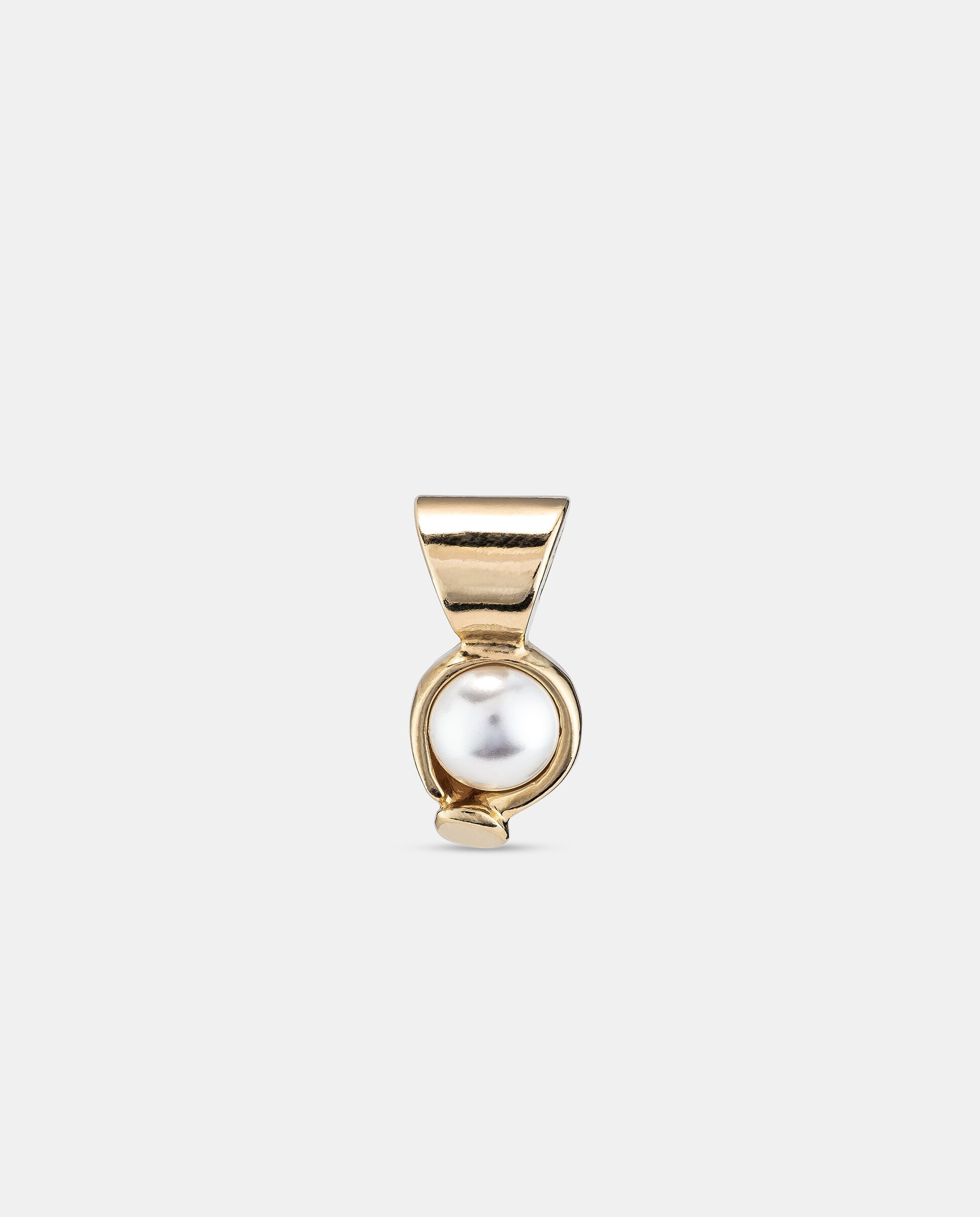 Charm bañado en oro de 18k con perla Oro UNO de 50 · El Corte Inglés