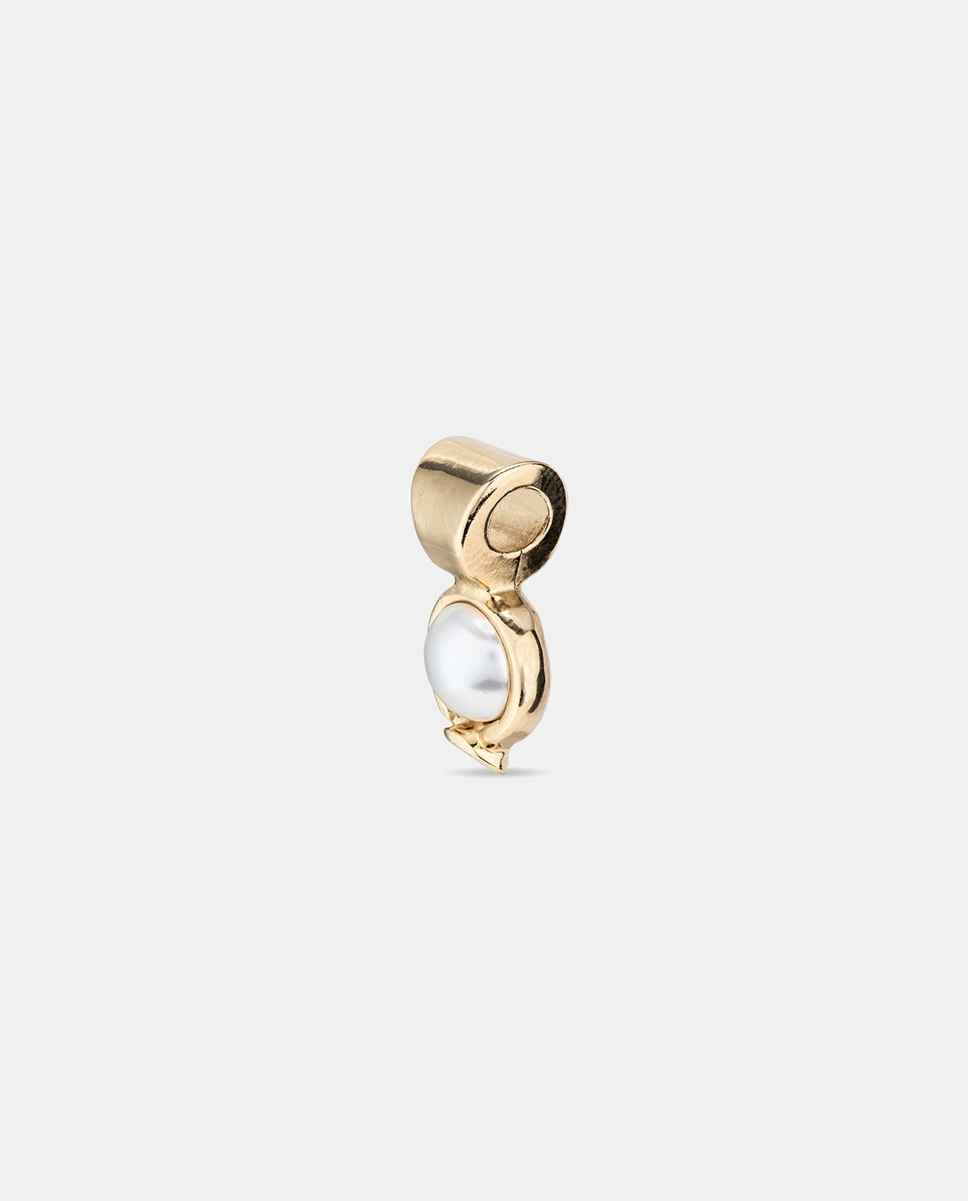 Charm bañado en oro de 18k con perla Oro UNO de 50 · El Corte Inglés