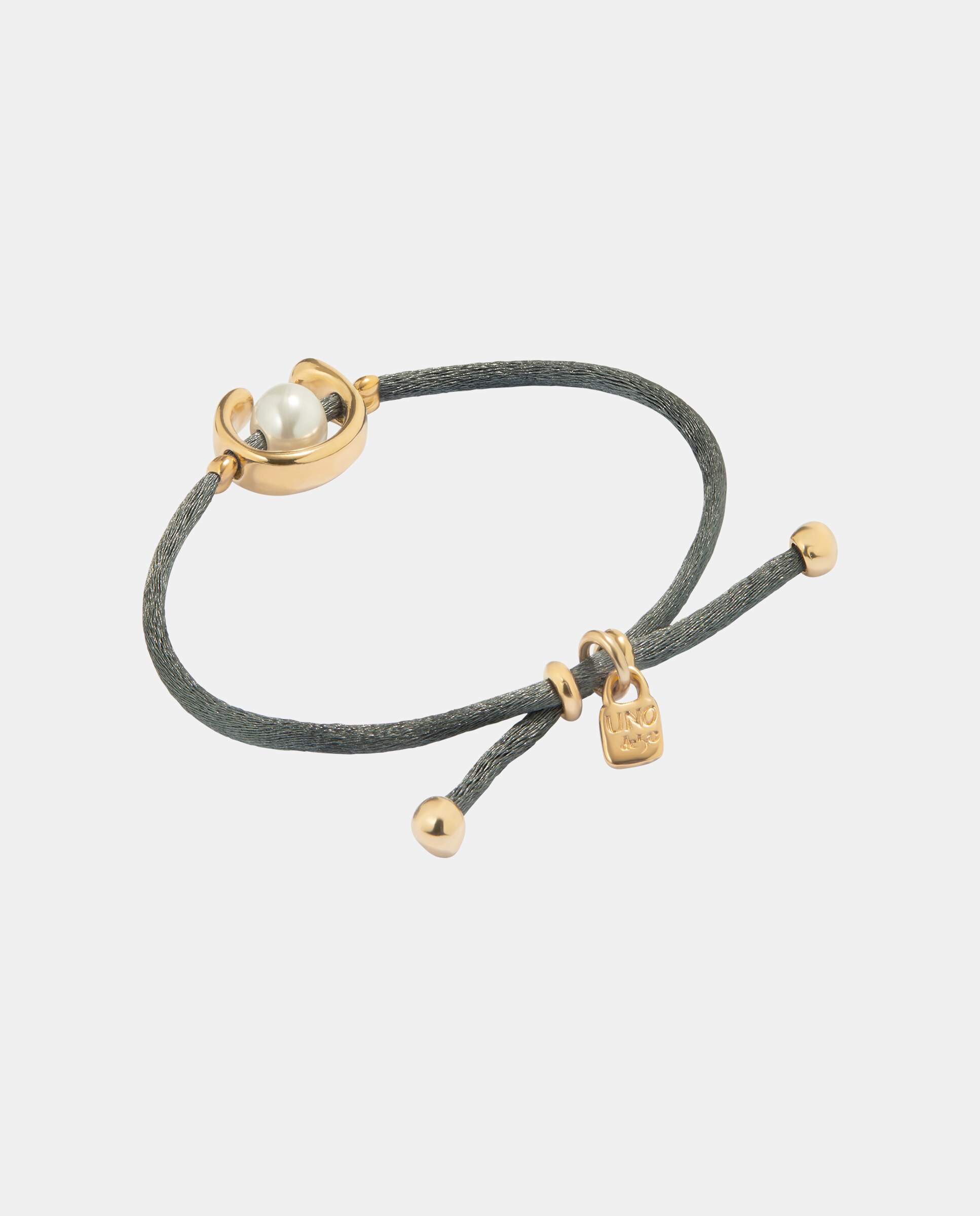 Pulsera de hilo con perla shell fornitura bañada en oro 18k Oro UNO de ...