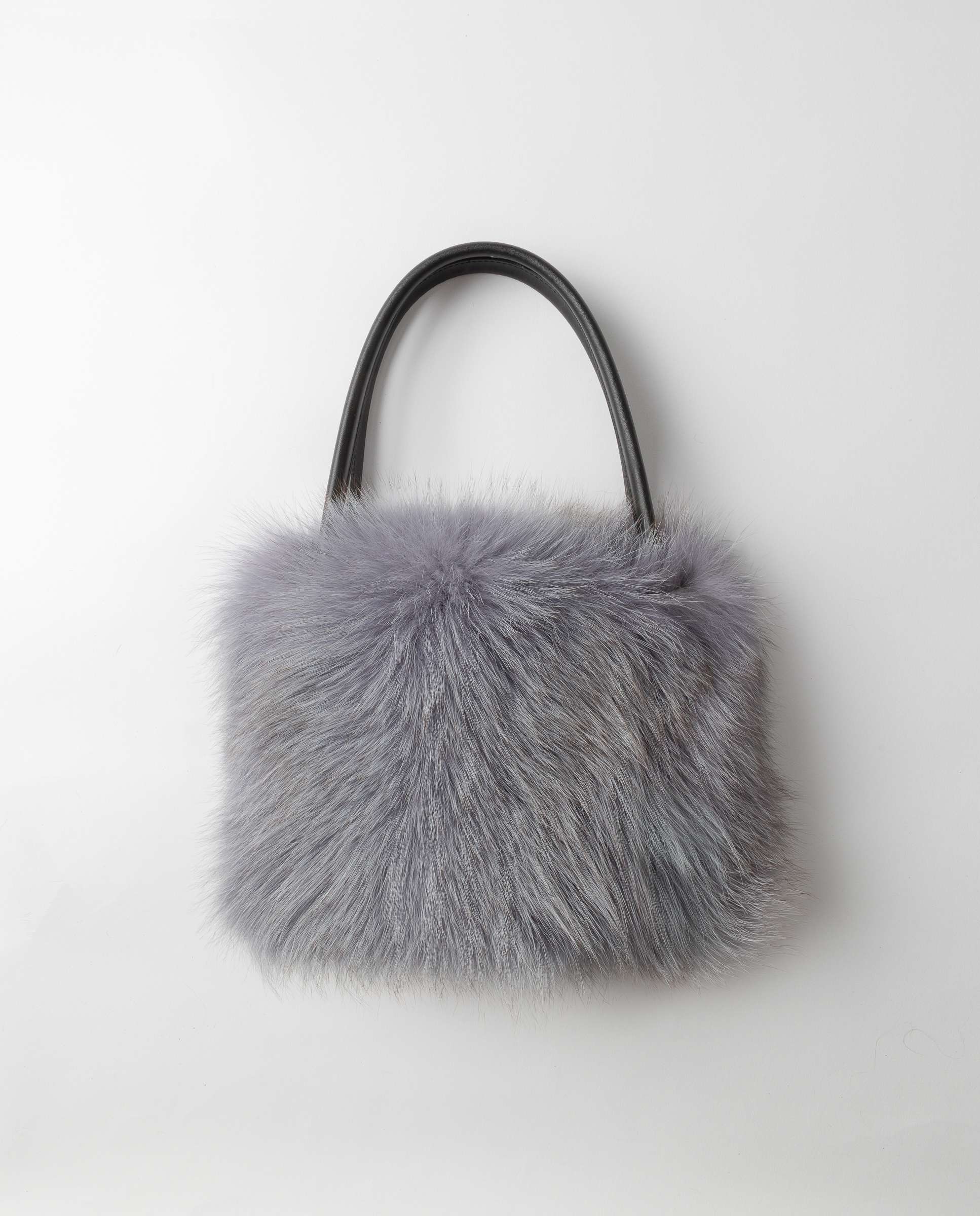 Bolso de multiposición de pelo de zorro Azul De la Roca · El Corte Inglés