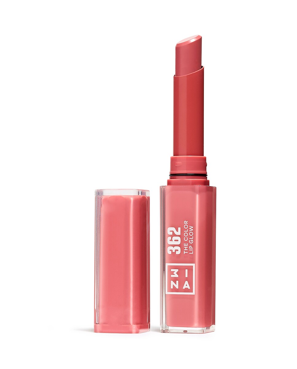 Labial hidratante de color y acabado glow The Color Lip Glow 3INA ...