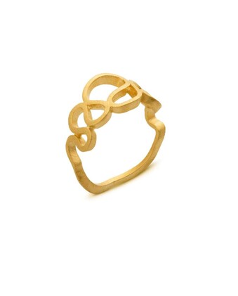 Anillo dorado Gaudí Jewelry Palau Güell · Joidart · El Corte Inglés