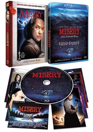 Misery Edición Especial Limitada Con Funda y Postales Misery · DVD ...