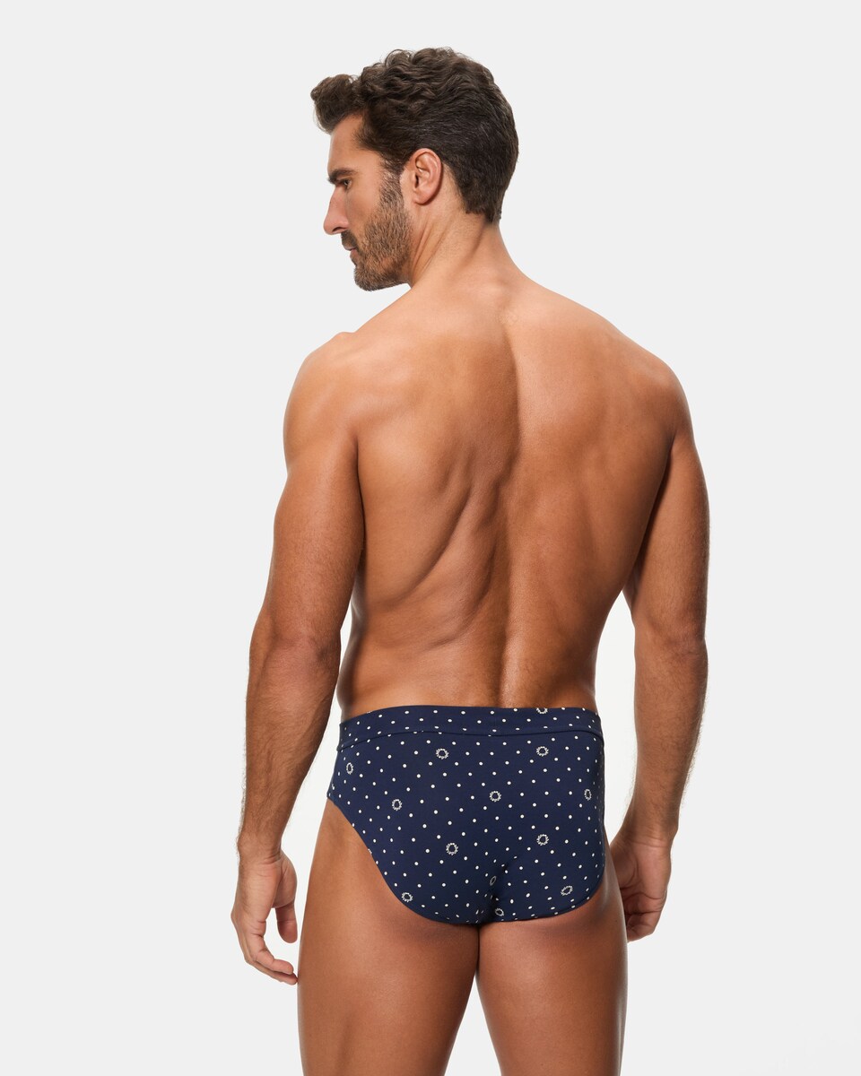 Pack de dos slips abiertos de hombre con estampados de la línea Ocean ...