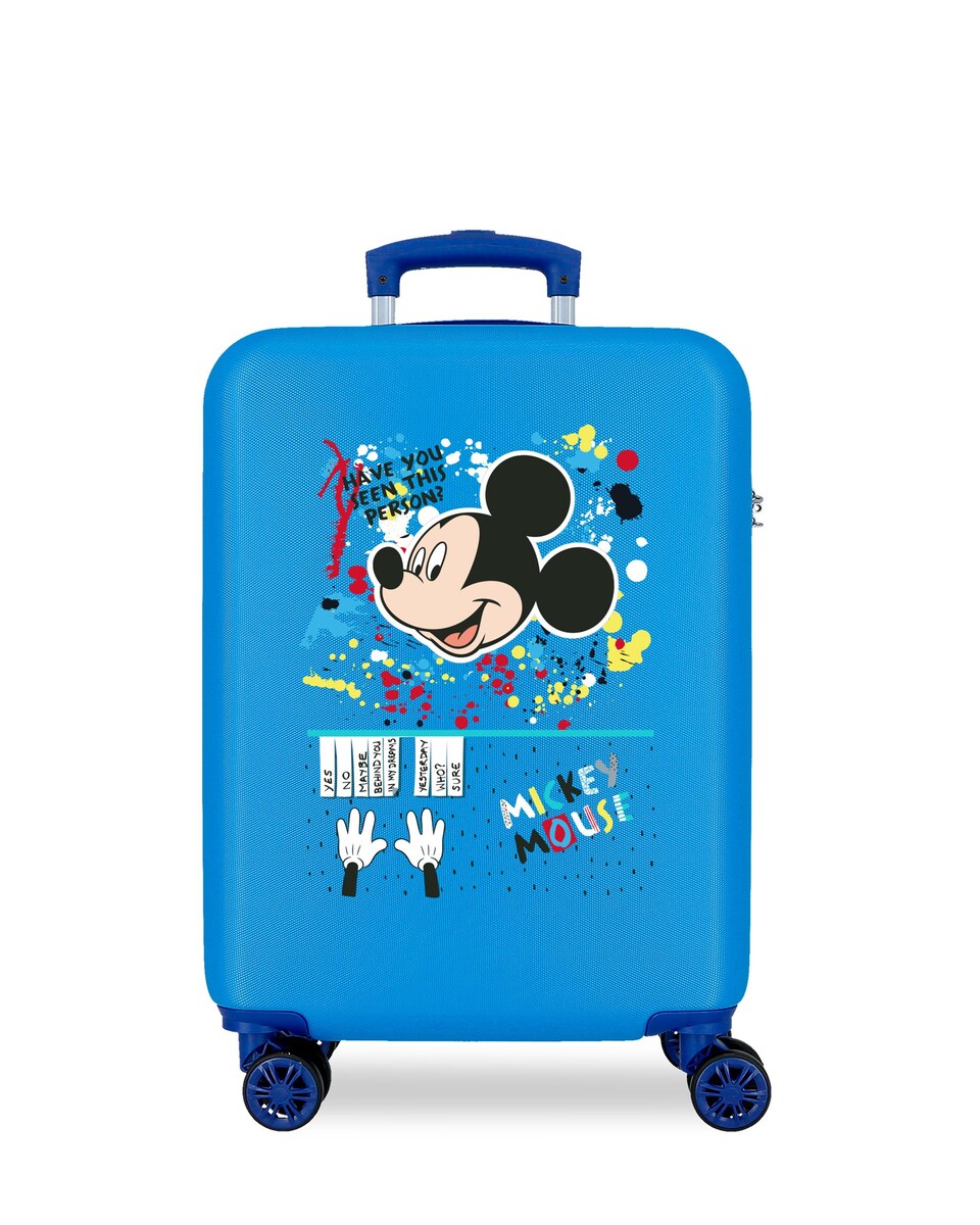 Maleta de cabina infantil Mickey Colour Mayhem rígida con capacidad de ...