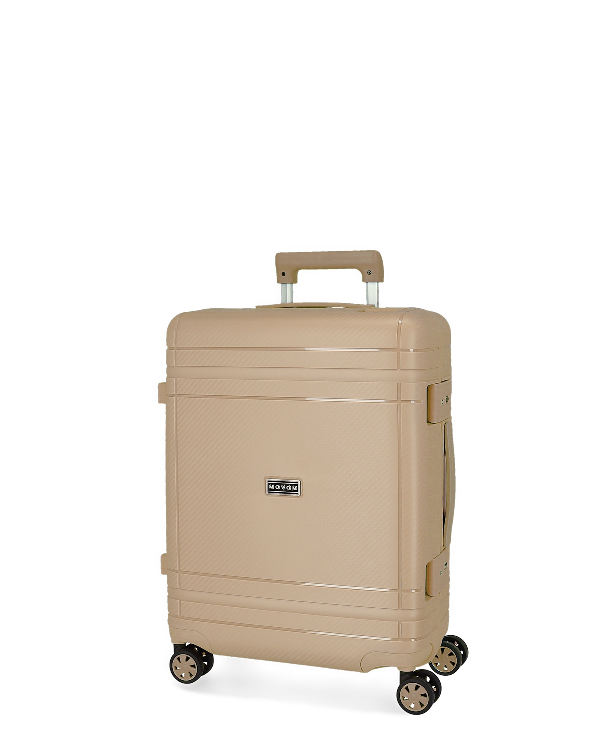 Maleta de cabina Movom Dimension rígida 55cm Oro · El Corte Inglés