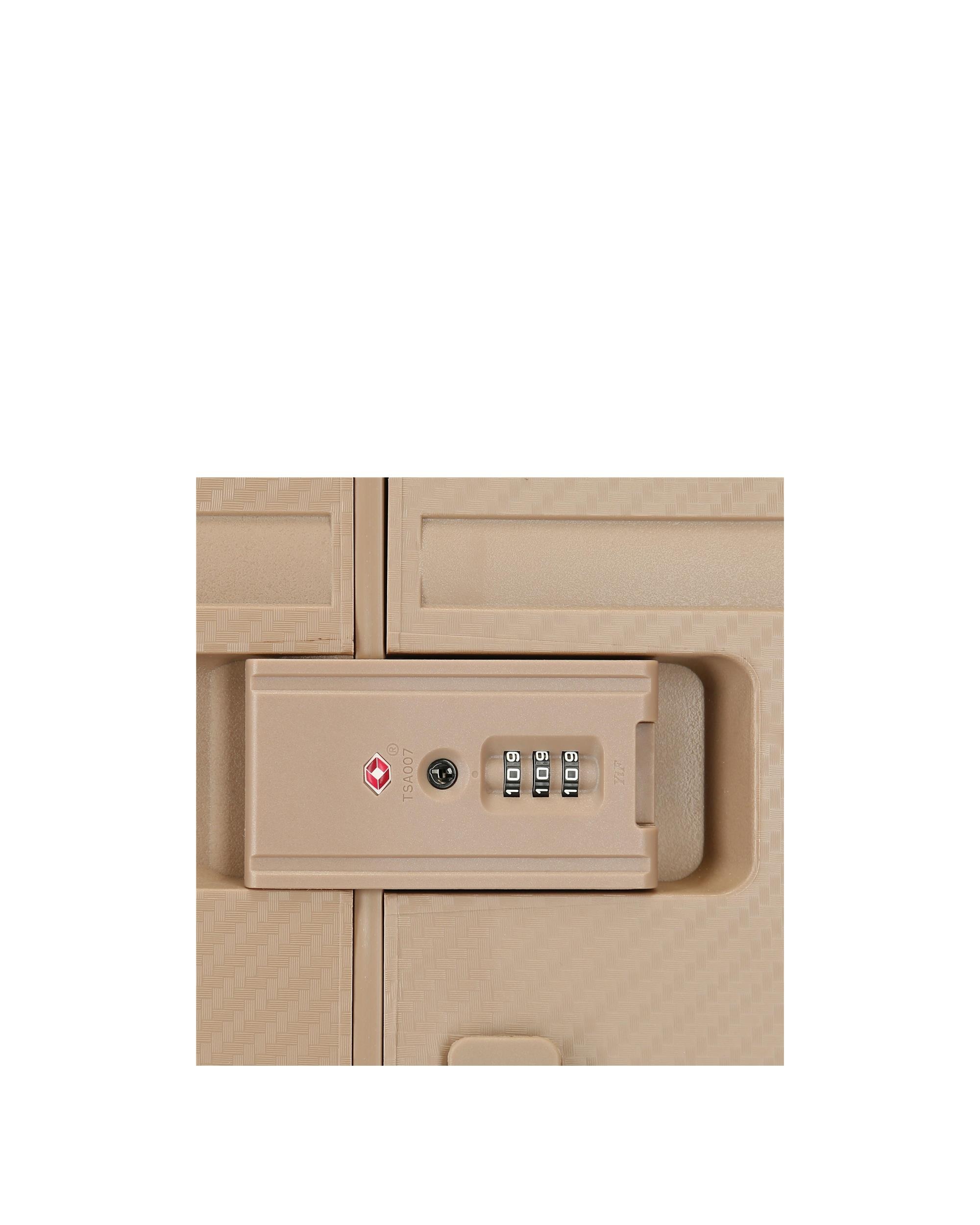 Maleta de cabina Movom Dimension rígida 55cm Oro · El Corte Inglés