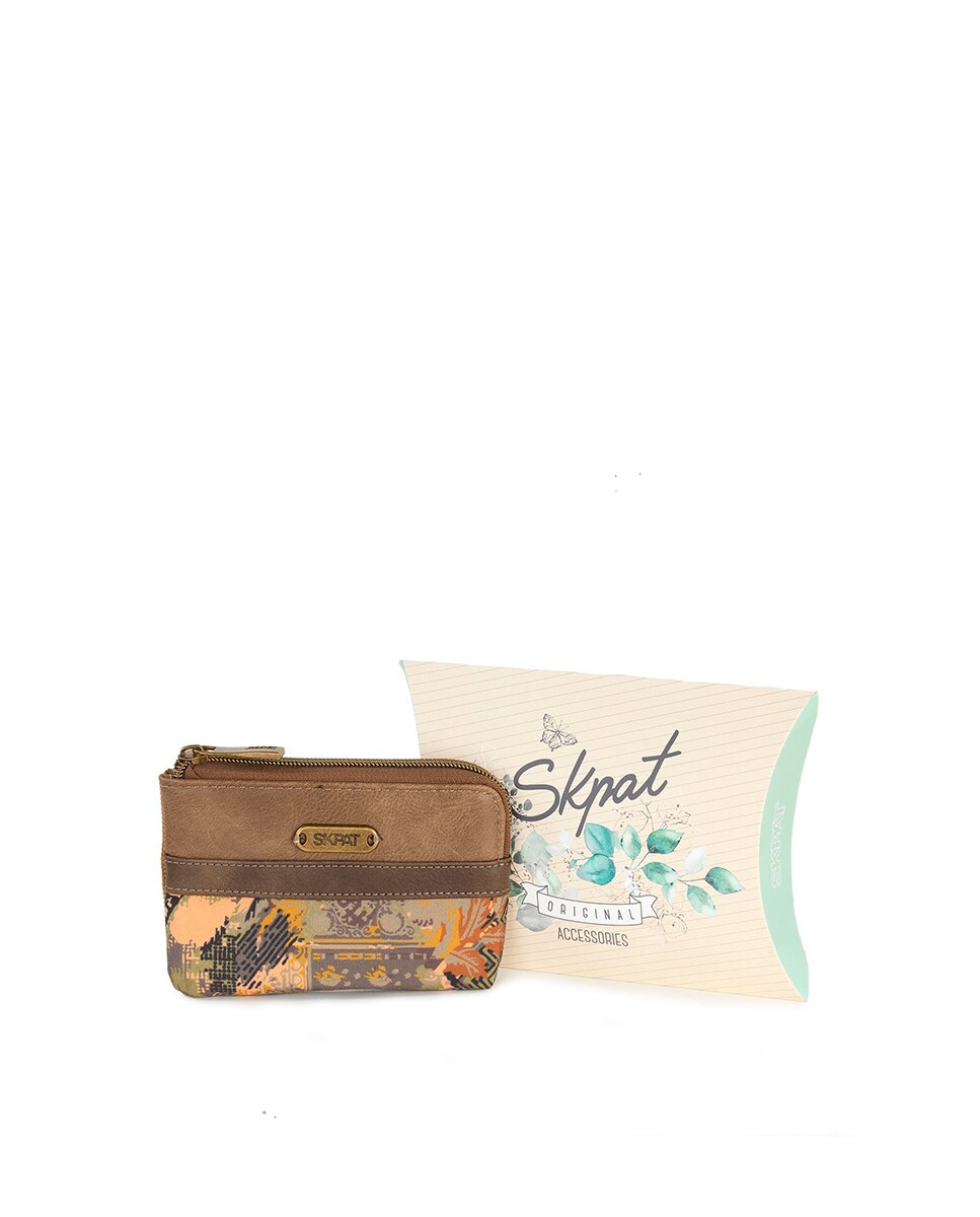 Monedero de mujer Florencia con proteccion Rfid en color marrón · SKPAT ...