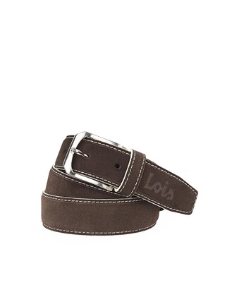 Cinturón de mujer de piel en color marrón · Lois · El Corte Inglés