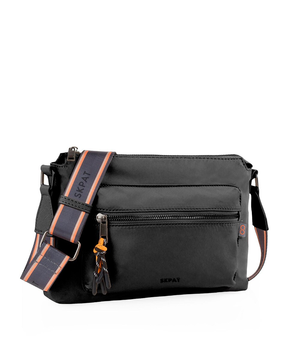 Bolso de bandolera Parma en color negro · SKPAT · El Corte Inglés