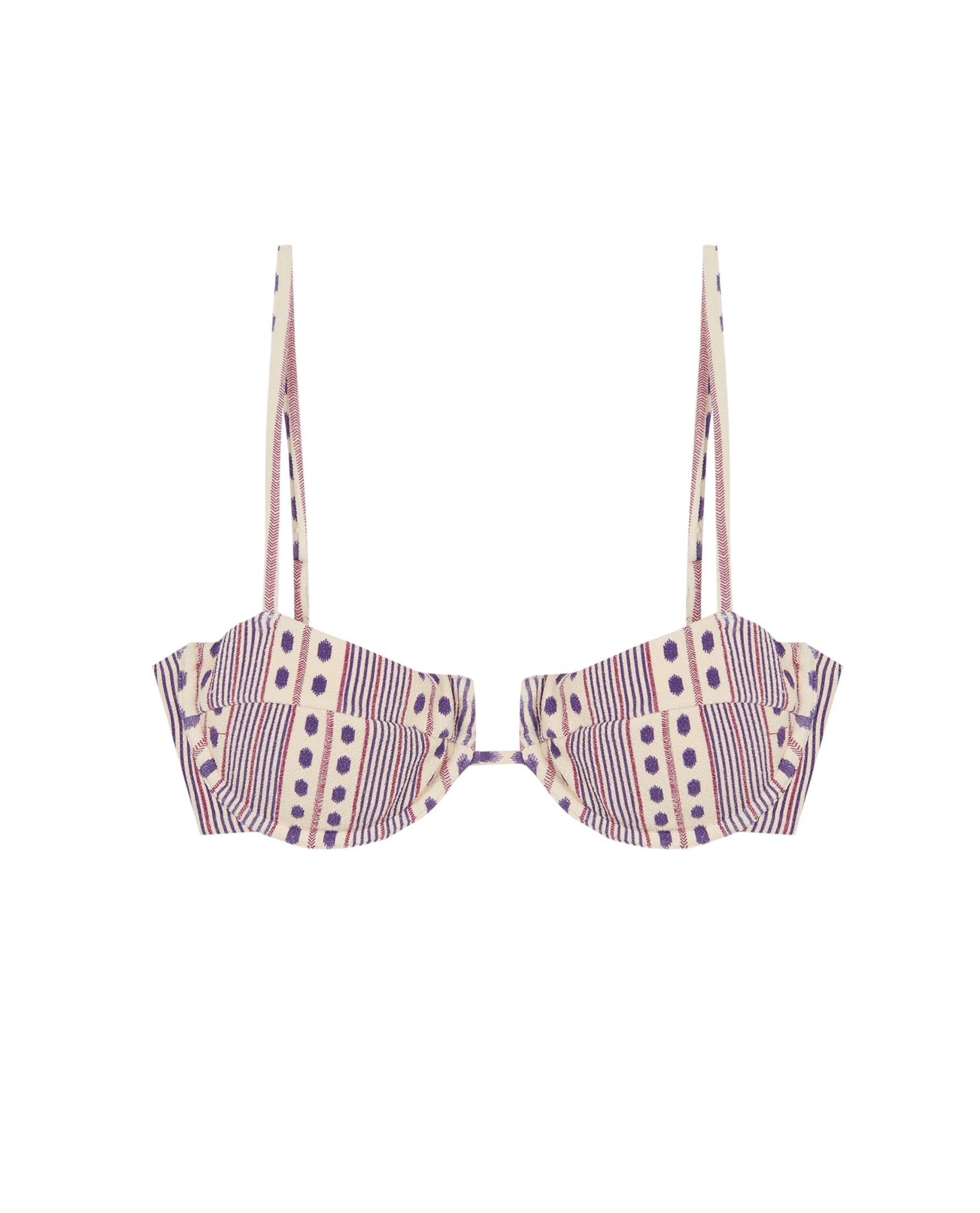Top de bikini Balconette Puglia con estructura y foams extraíbles ...