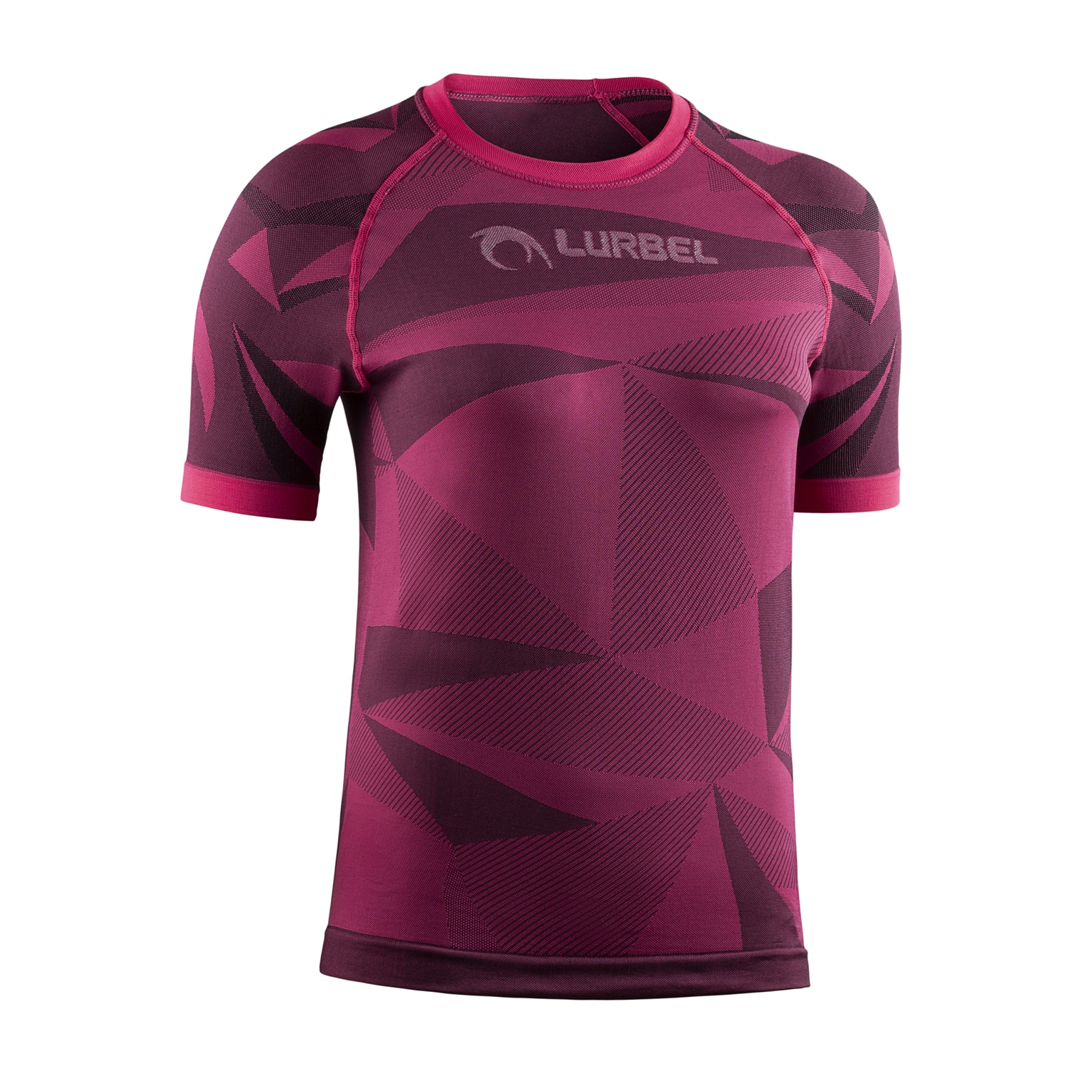 Camiseta de trail running de mujer Samba Short Sleeves W Lurbel Fucsia ...