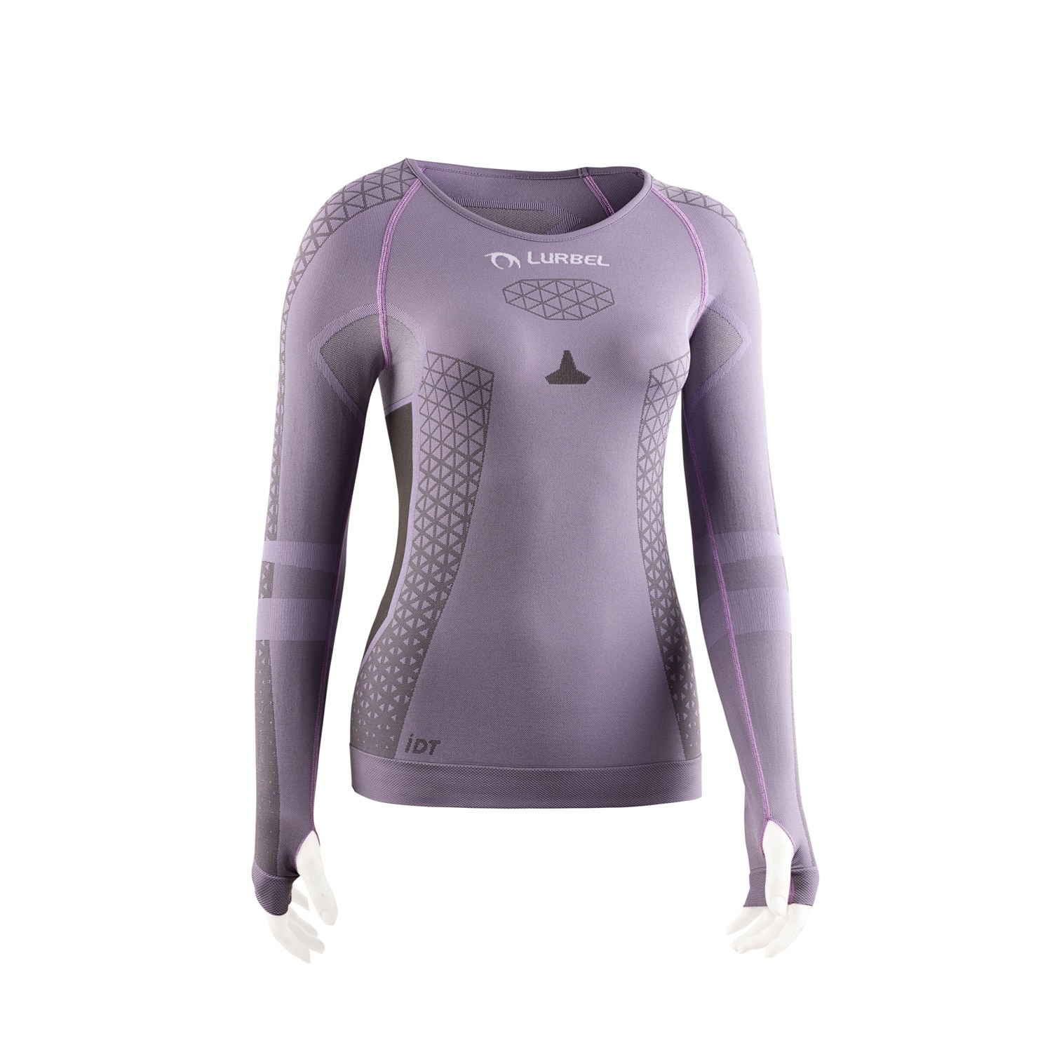 Camiseta de manga larga de mujer Cristallo Long Sleeves W Lurbel Morado ...