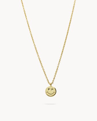 Collar Smile de plata bañada en oro · OKsilver · El Corte Inglés