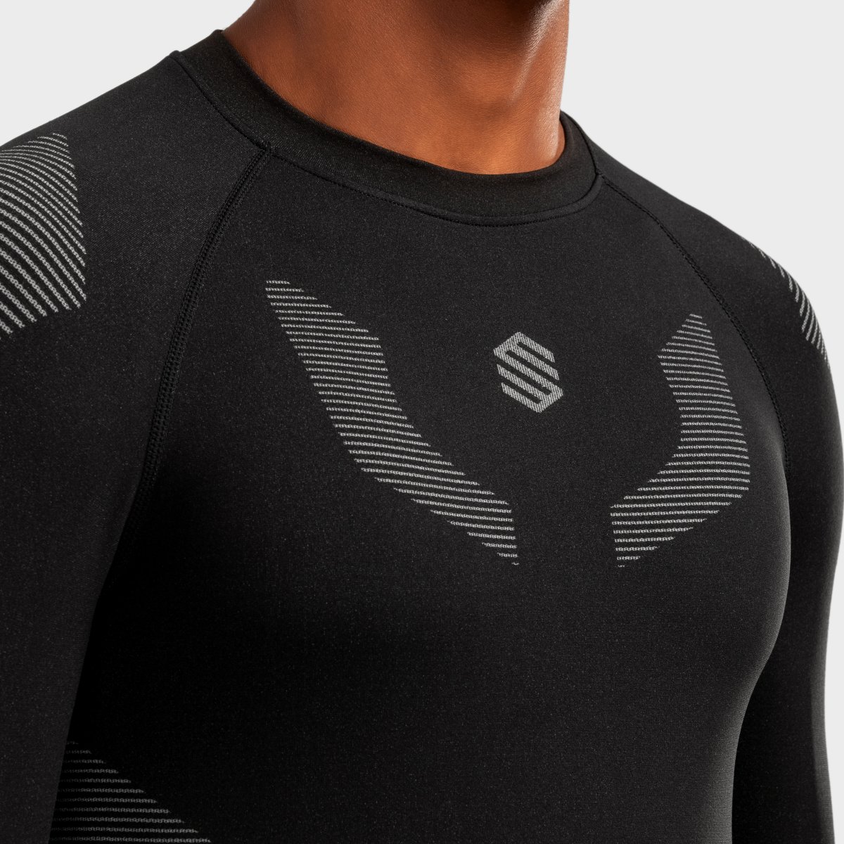 Camiseta interior compresiva esquí y nieve hombre Snow Dune Siroko Gris ...