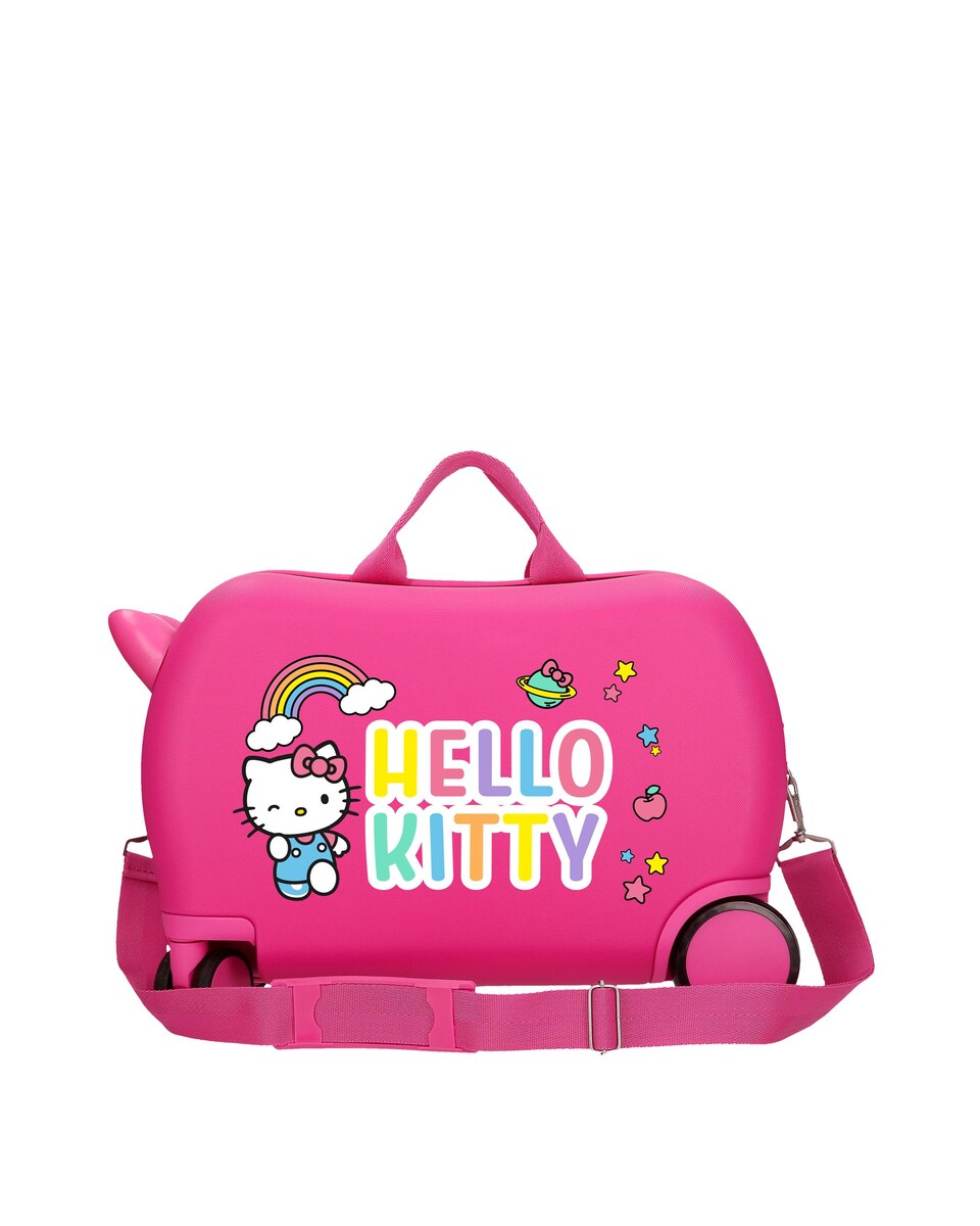 Maleta infantil 2 ruedas multidireccionales You are cute Rígida con ...