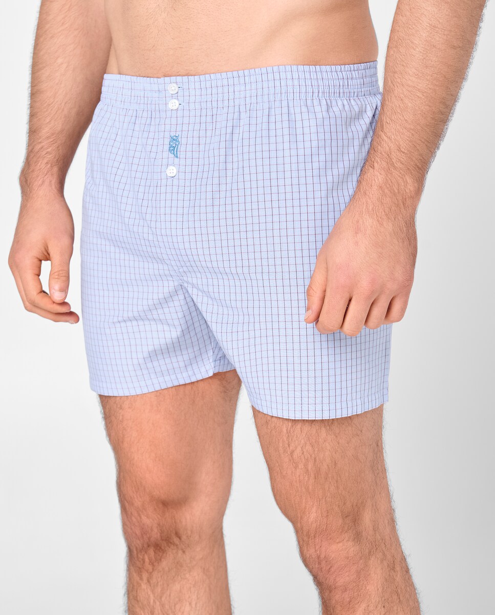Bóxer de tela color azul · El Búho Nocturno · El Corte Inglés