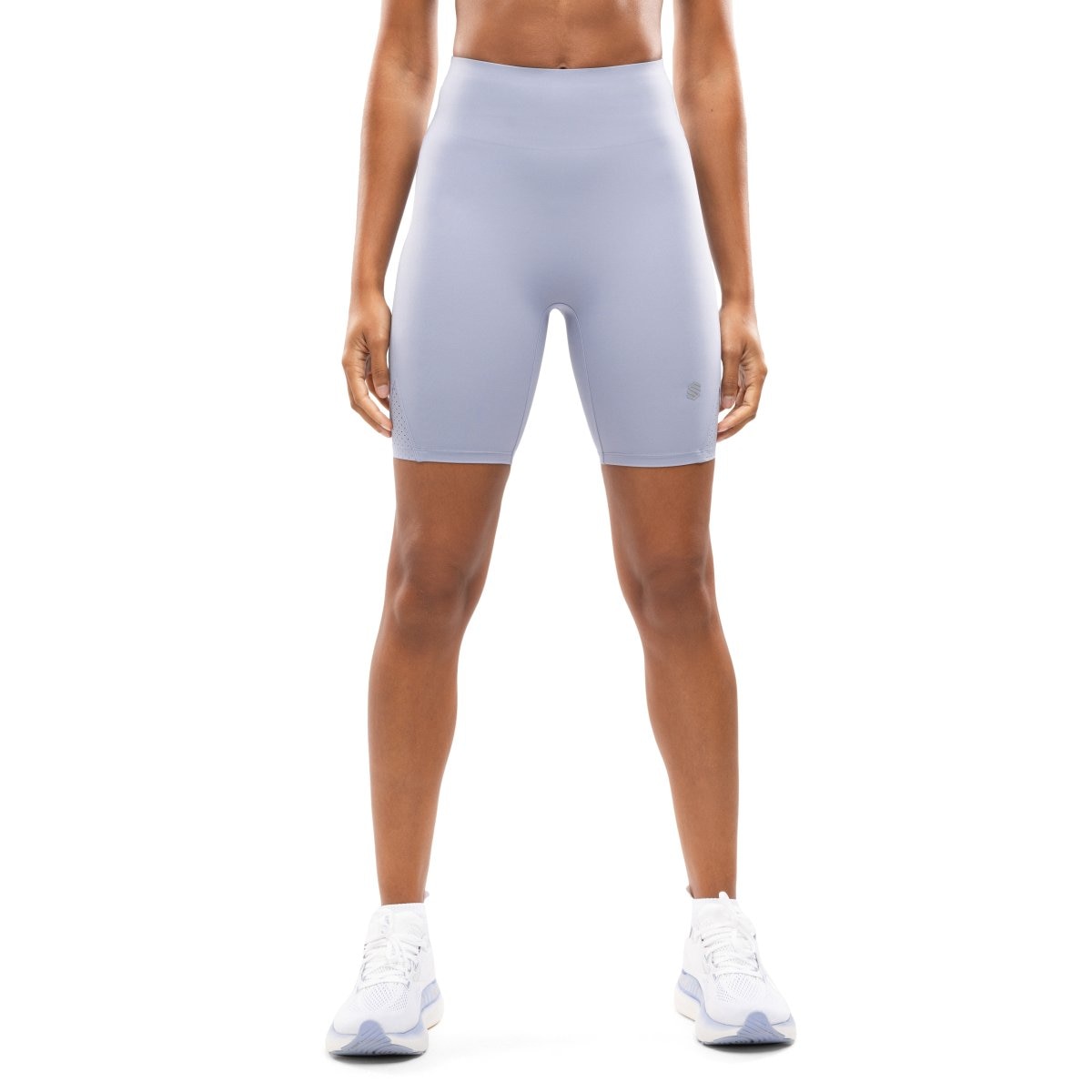 Mallas running cortas mujer Thames Siroko Morado · El Corte Inglés