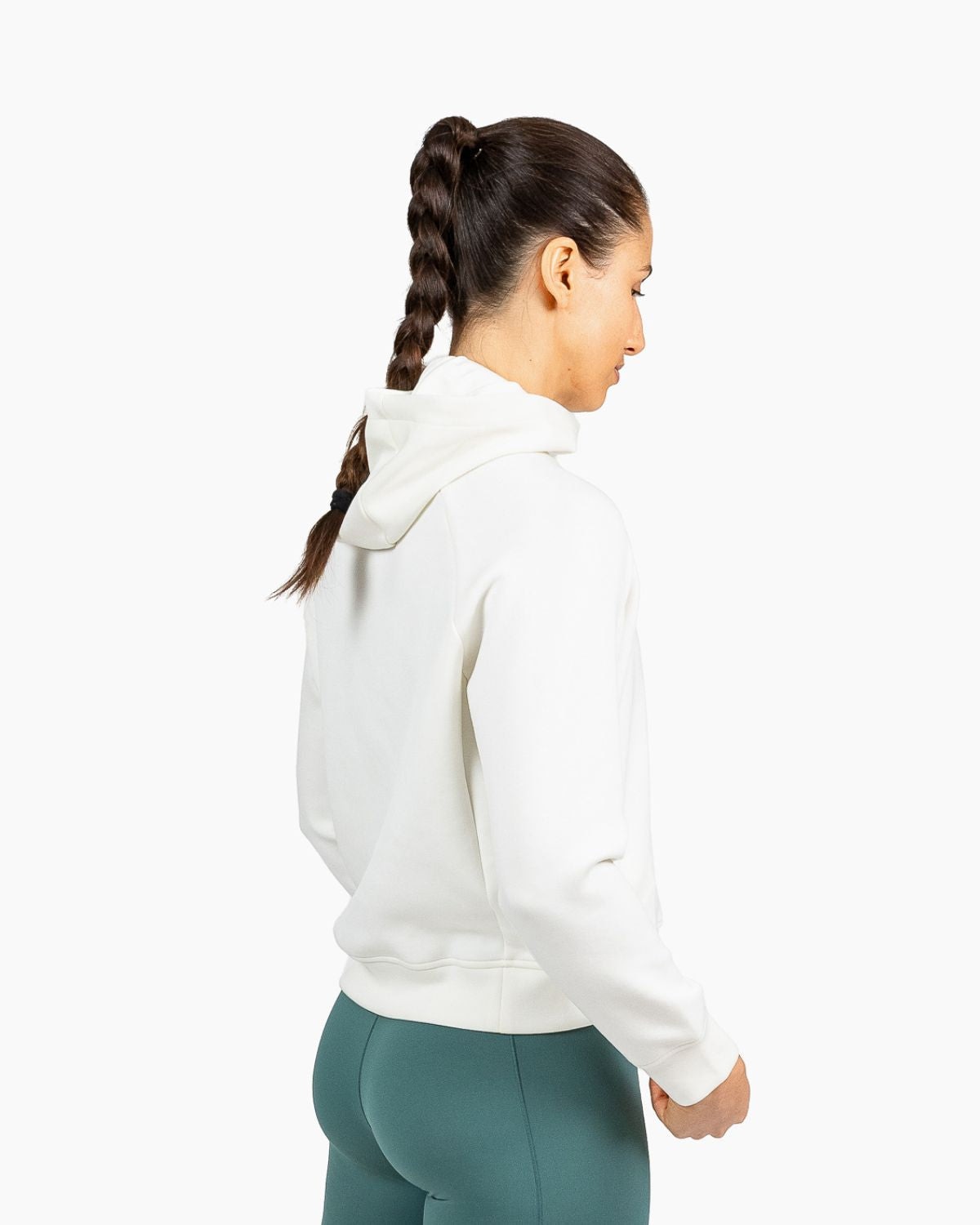 Sudadera de entrenamiento cropped HOLO para mujer Velites Perla · El ...