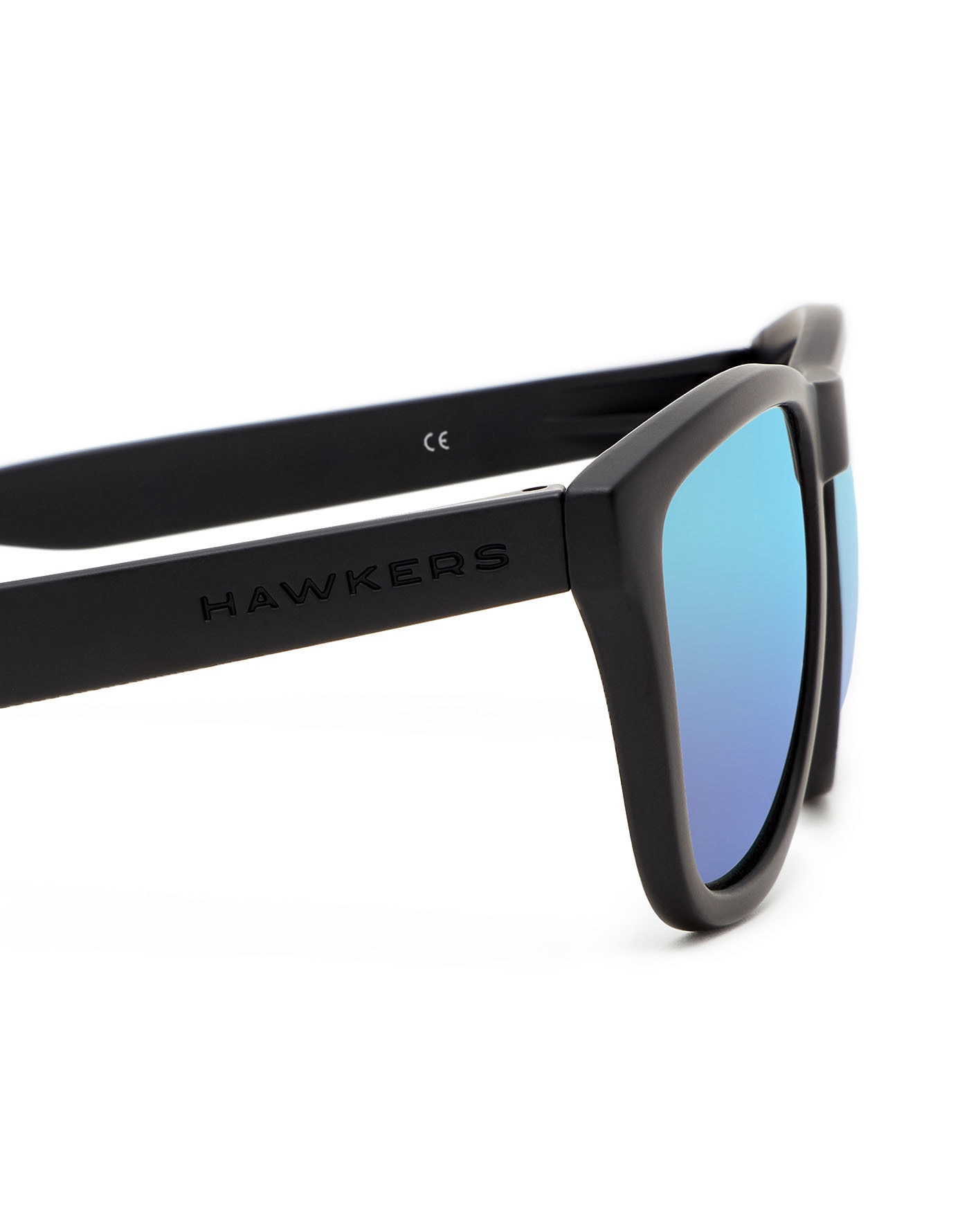 Gafas de sol unisex Hawkers con montura cuadrada en negro y cristal ...