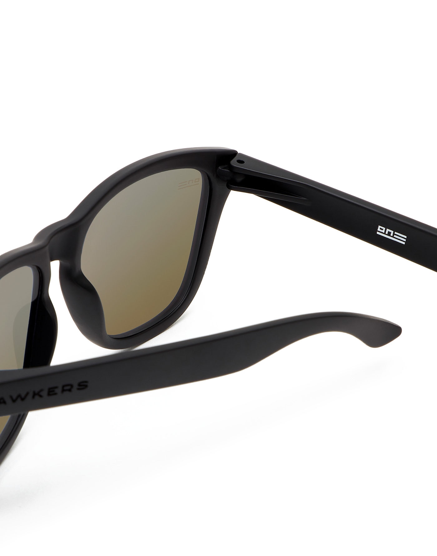 Gafas de sol unisex Hawkers con montura cuadrada en negro y cristal ...