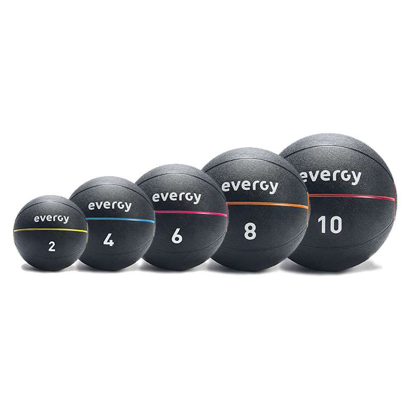 Balón medicinal entrenamiento funcional de 6kg Evergy Negro · El Corte ...