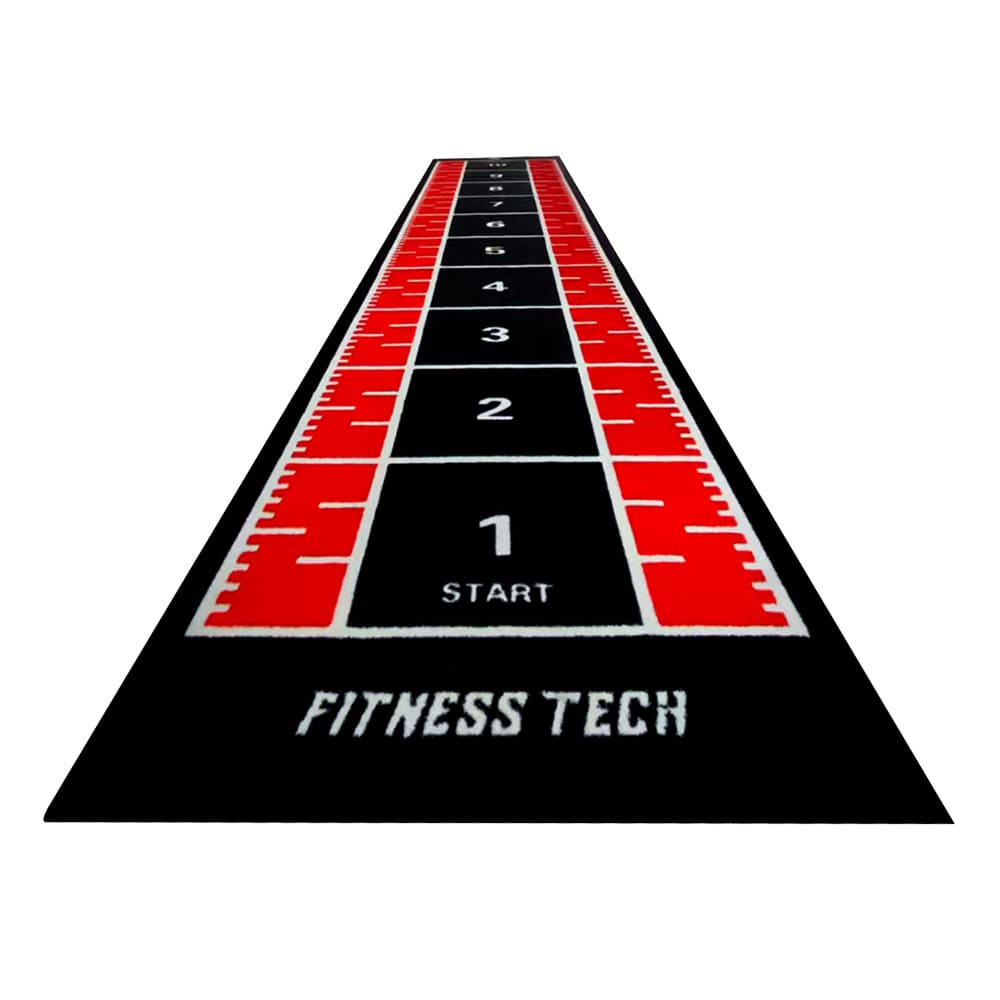 Pista de sprint de césped artificial Fitness Tech Rojo · El Corte Inglés