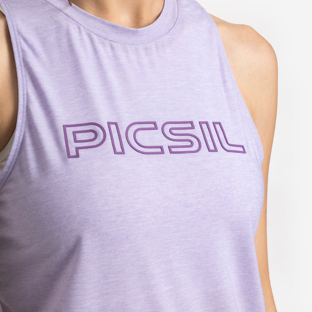 Camiseta de mujer espalda nadadora Picsil Morado · El Corte Inglés