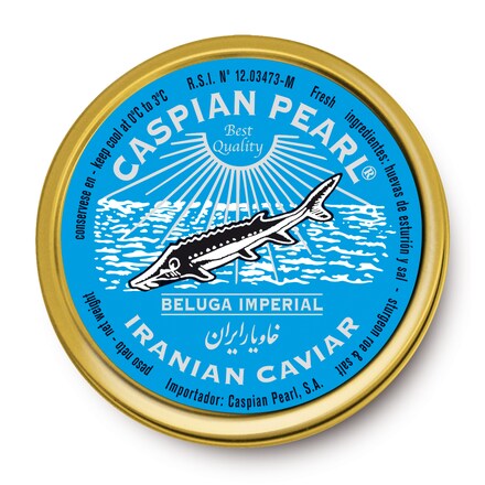 Caviar Iraní Beluga Imperial Caspian Pearl · Caspian Pearl · El Corte ...