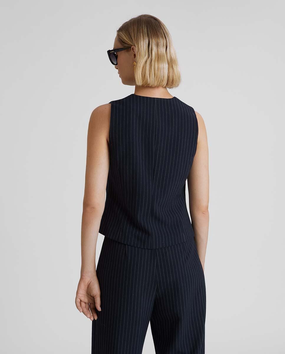 Chaleco de mujer raya diplomática · Simorra · El Corte Inglés