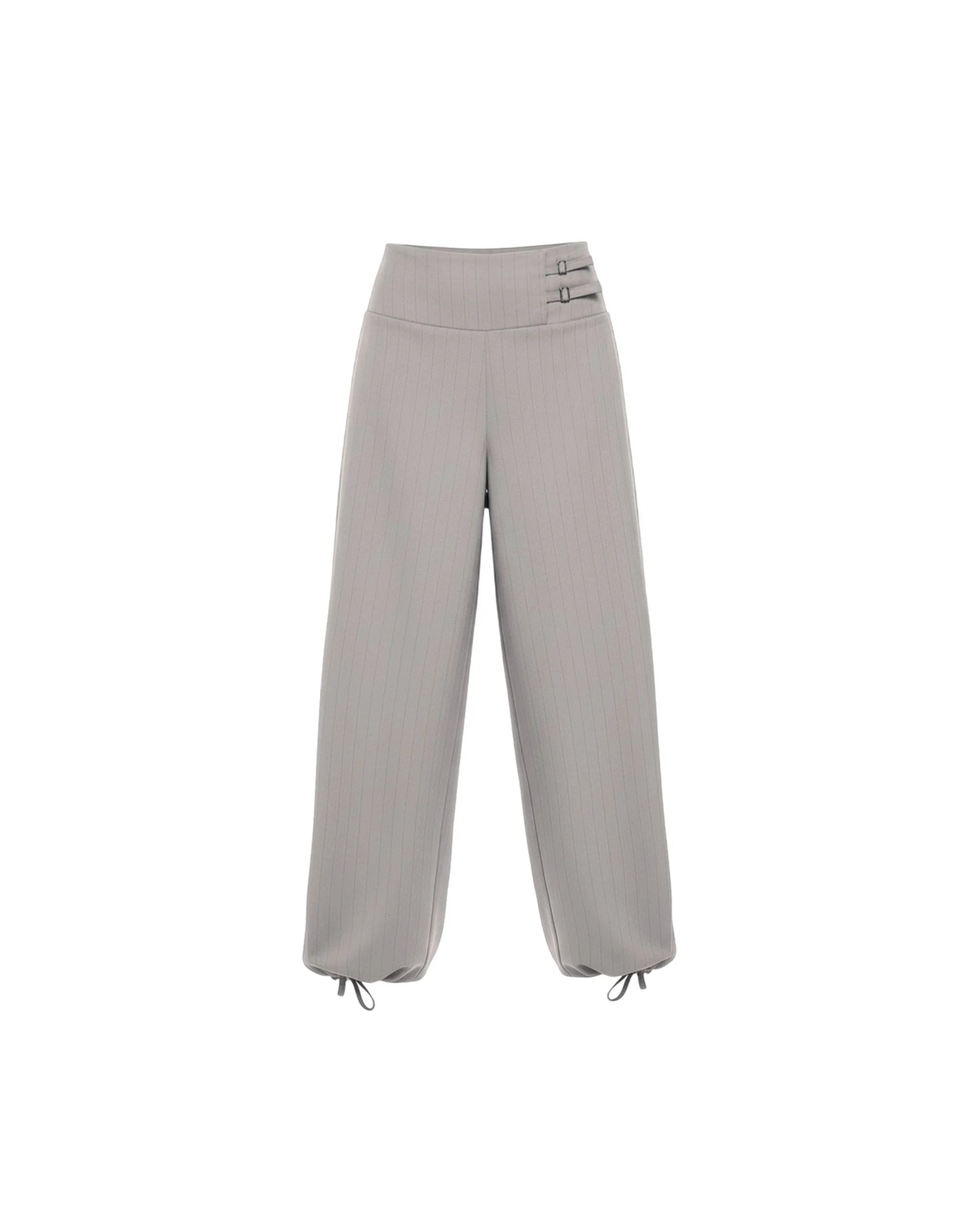 Pantalón recto de raya diplomática de traje de mujer The-Are · El Corte ...