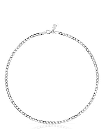 Gargantilla Chain barbada plata · Tous · El Corte Inglés