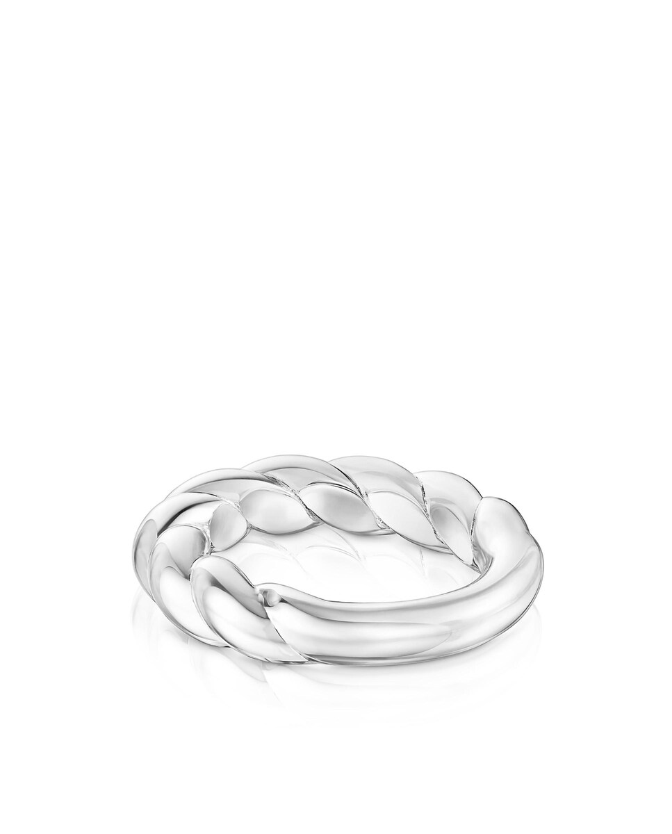 Anillo Twisted trenzado de plata · Tous · El Corte Inglés