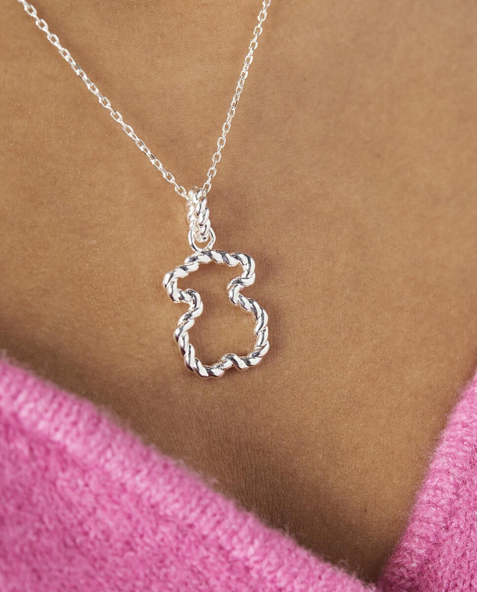 Colgante Twisted con silueta oso · Tous · El Corte Inglés